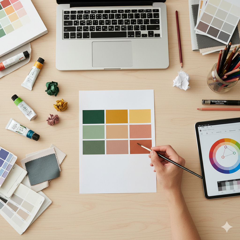 Apa Itu Color Palette dan Cara Membuatnya - Creative Gubuku